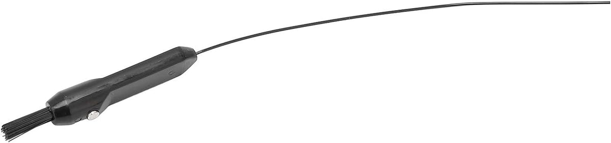 Hearing Aid Cleaning Brush - Black Wax Loop Magnet Cleaner Brush